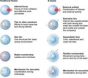 Cross-Functional teams and X-Teams | Art of change making